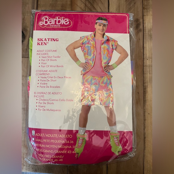 Barbie | Other | Barbie Skating Ken Costume Multicolor | Poshmark